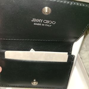 Jimmy Choo | Bags | Jimmy Choo Navy Leather Stars Wallet | Poshmark